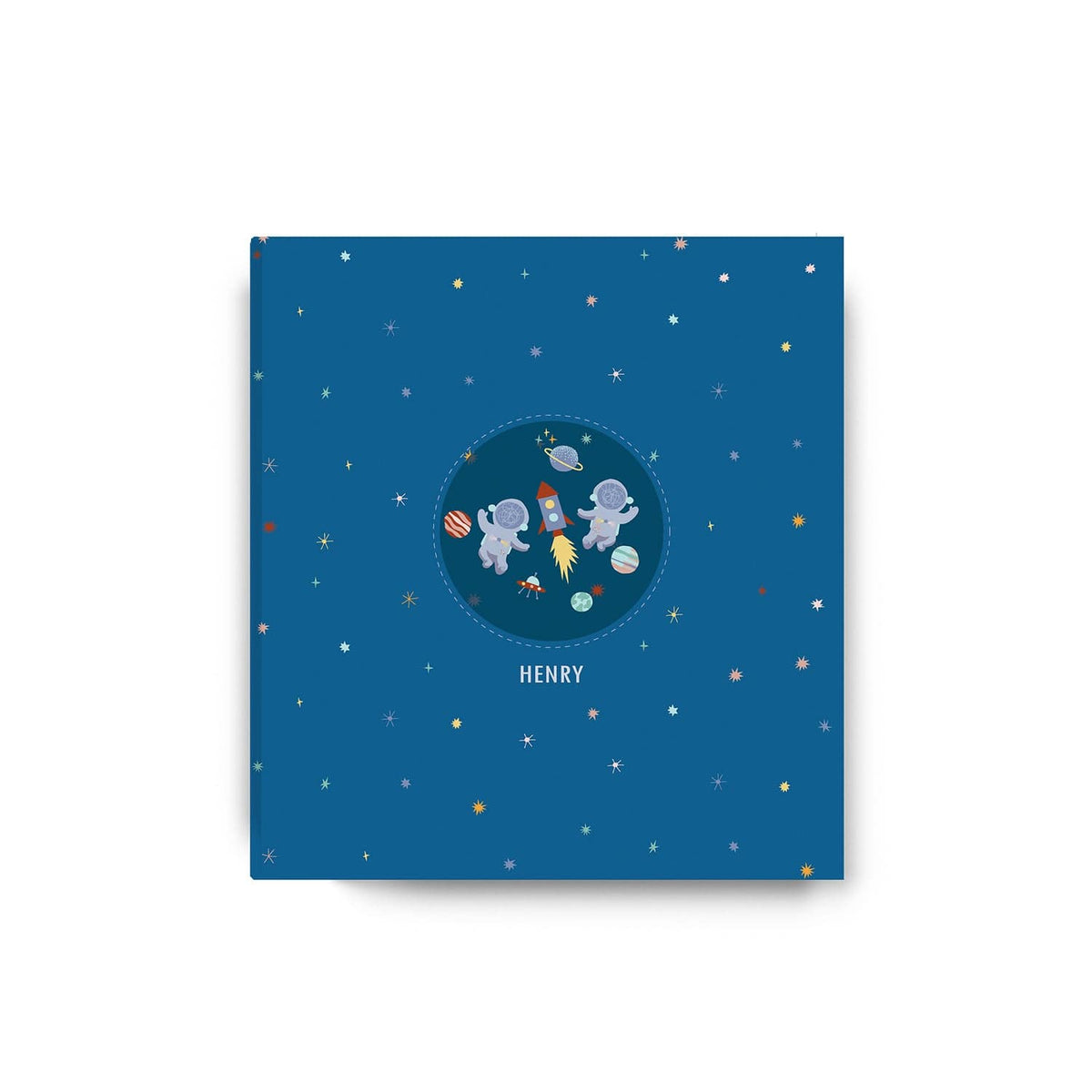 Personalised Cosmic Ring Binder & Doodle Book Set | Little IA